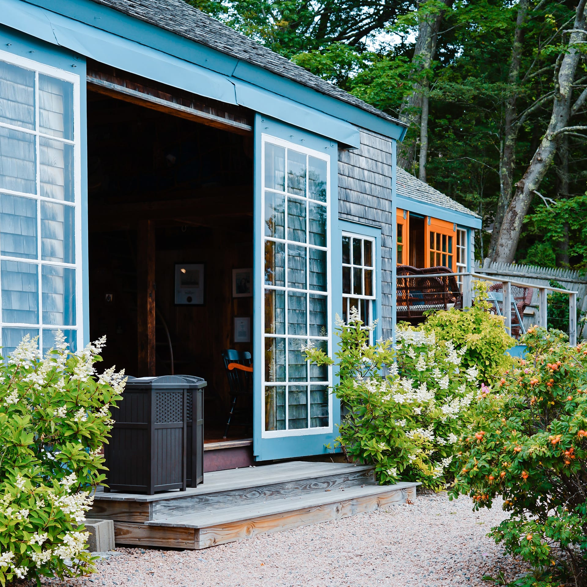 Vintage village home design with new modern windows - Everbright ...